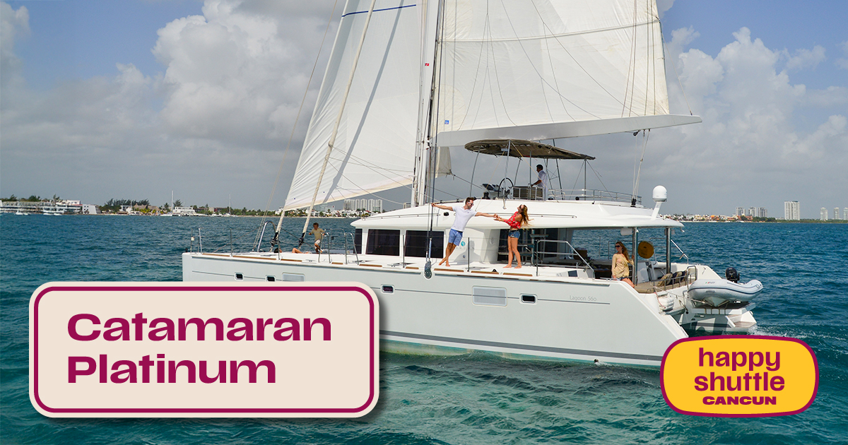 Platinum Isla Mujeres Catamaran | Happy Shuttle Cancun